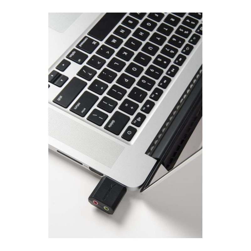 Sabrent USB External Stereo Sound Adapter for Windows and Mac AU-MMSA