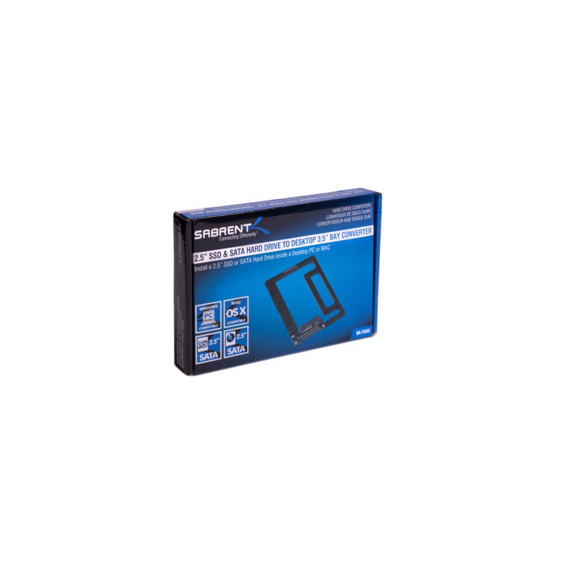 Sabrent BK-PCBS2.5" SSD & SATA Hard Drive to Desktop 3.5" SATA Bay ...